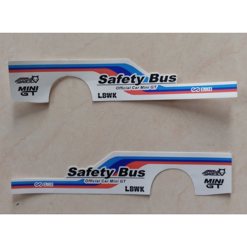 Jual livery miniatur bus plastik edisi LBWK (safety bus) official car ...