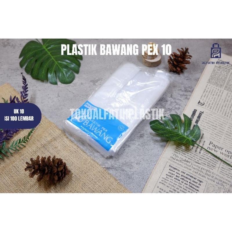 Jual plastik bawang PEX / plastik bening kantong kresek plastik bening ...