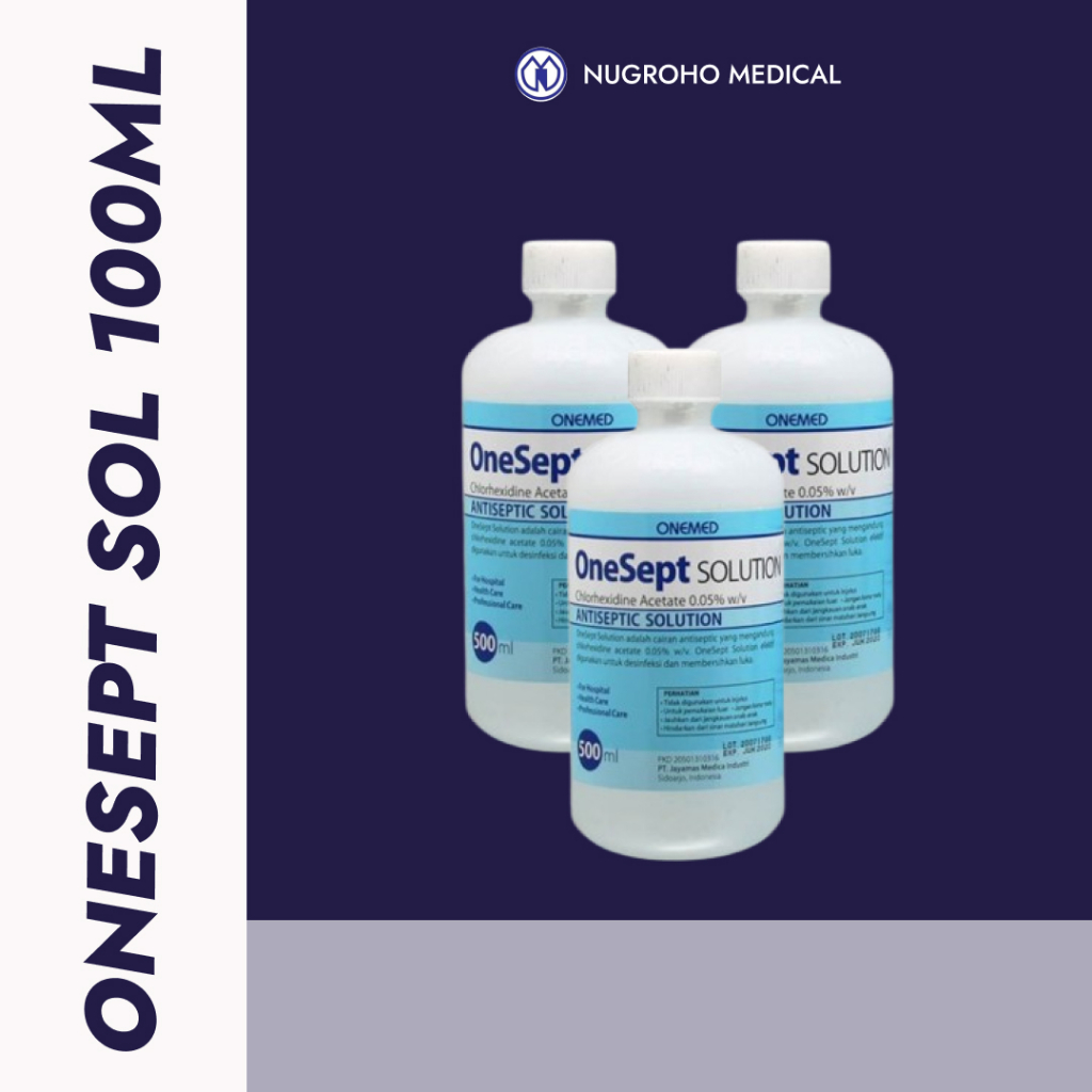 Jual ONE SEPT SOL 500 ML ( CHLORHEXIDINE 0.05 % ) | Shopee Indonesia