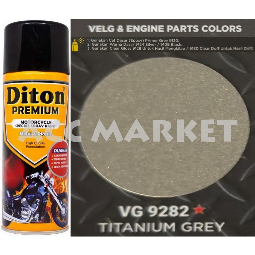 Jual Pilox Diton Premium Pilok Pylox Abu Titanium Grey 9282 | Shopee ...