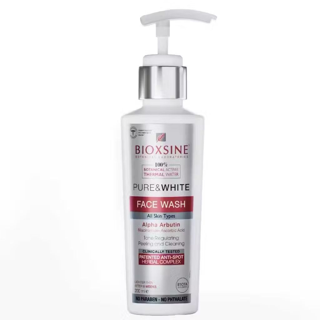 Jual Bioxsine Pure & White Face Wash 200ml BPOM | Shopee Indonesia