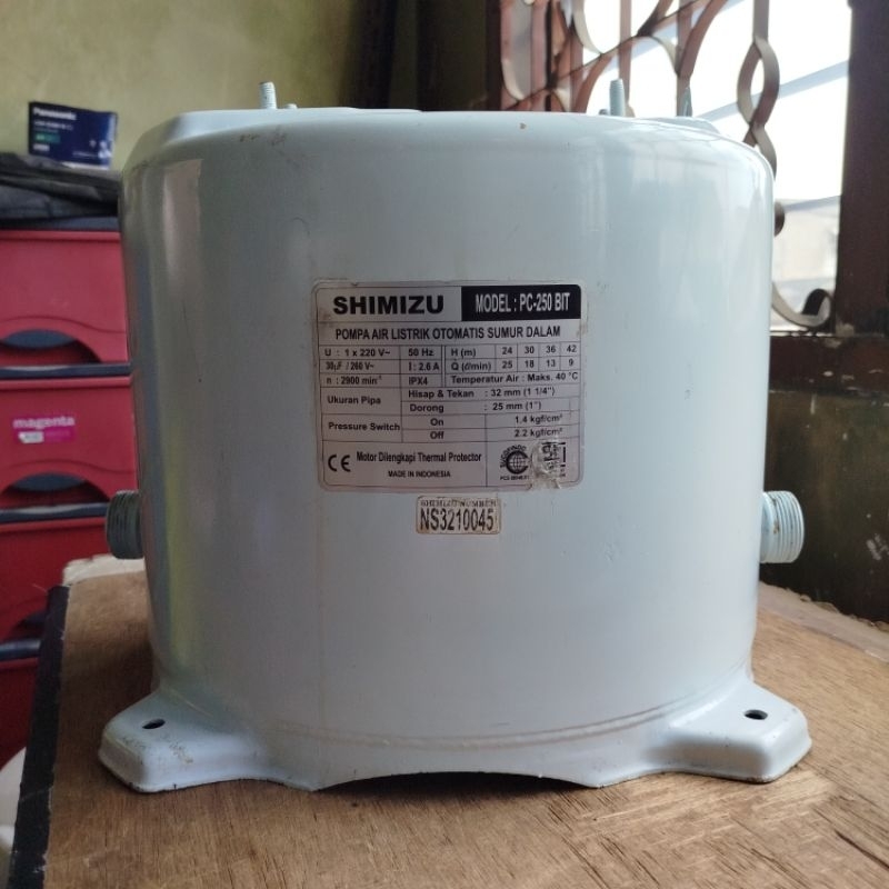 Jual TABUNG BAWAH TANGKI SHIMIZU PC 250 BIT ORIGINAL | Shopee Indonesia