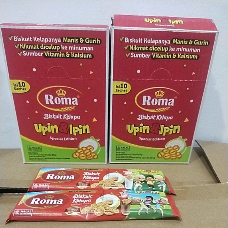 Jual Roma Biskuit Kelapa isi 10 sacset | Shopee Indonesia