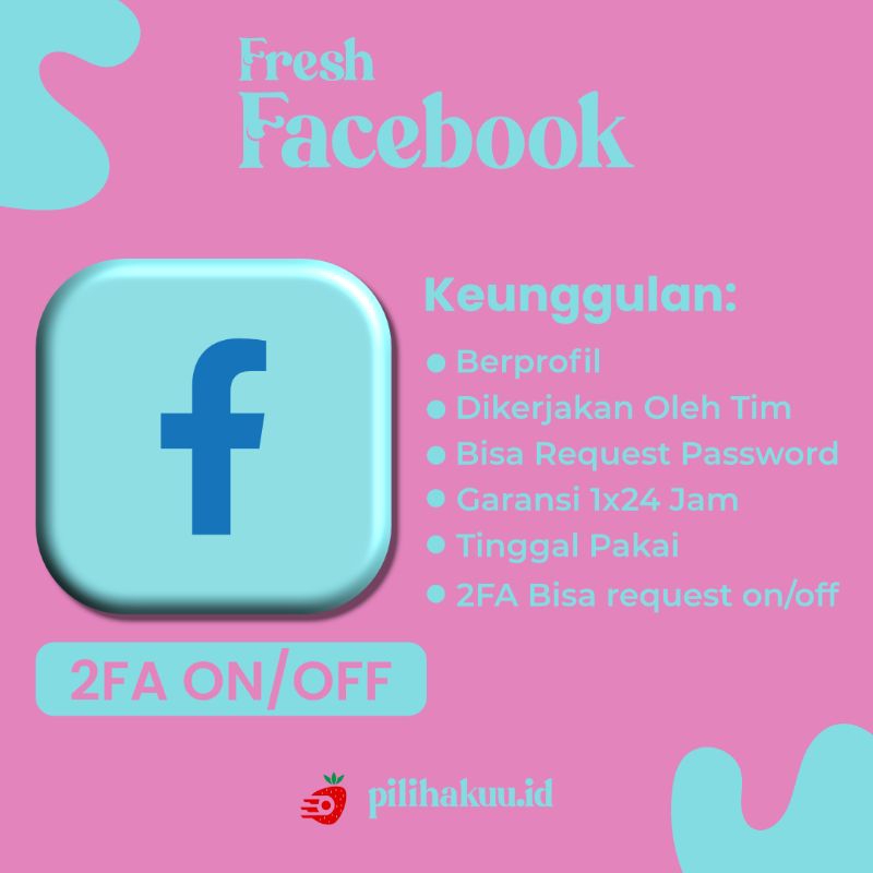 Jual AKUN FB FRESH 2FA ON SIAP PAKAI | Shopee Indonesia