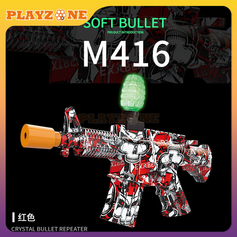 Jual 3.7V Water Gel Gun M416/AK47 Tembakan Peluru Busa Otomatis Mainan Luar Untuk Anak Laki-Laki ...