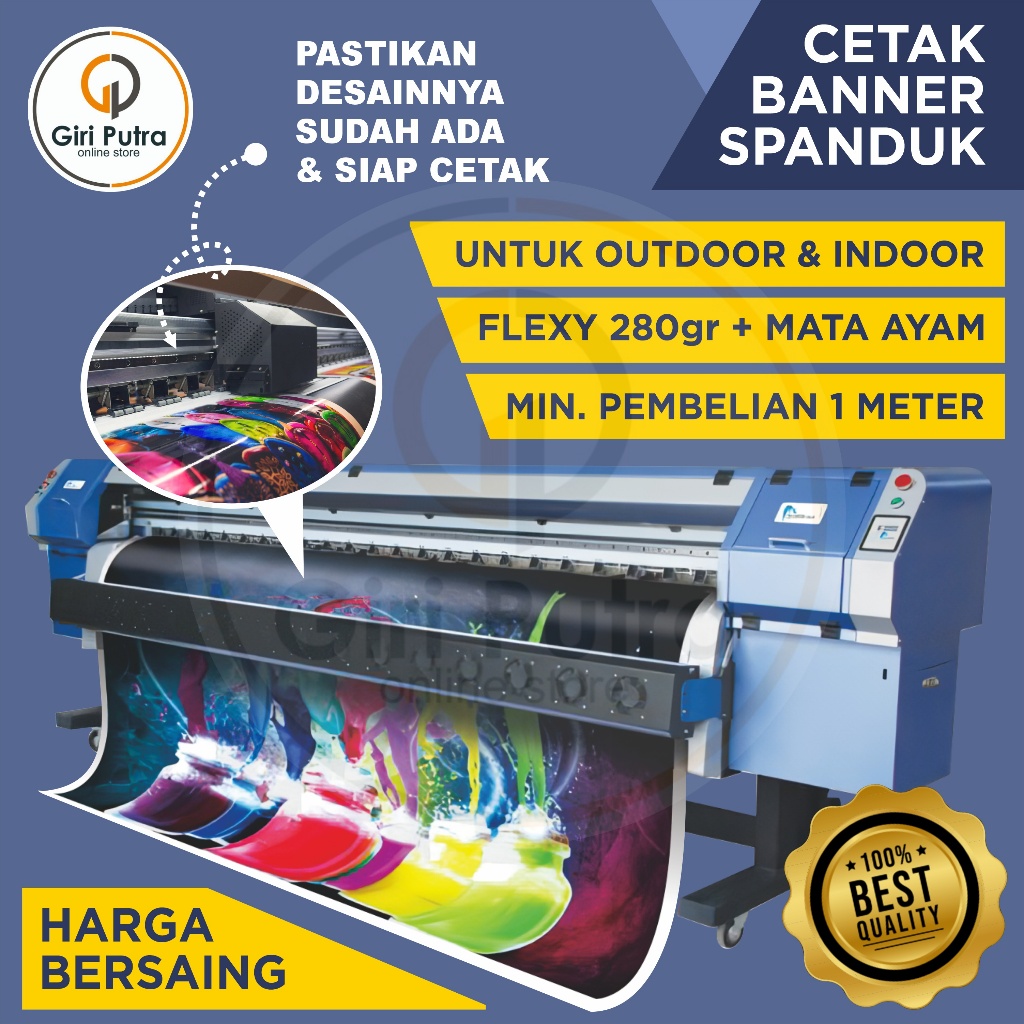 Jual Cetak Spanduk / Cetak Bacdrop / Cetak Baliho / Banner | Shopee Indonesia