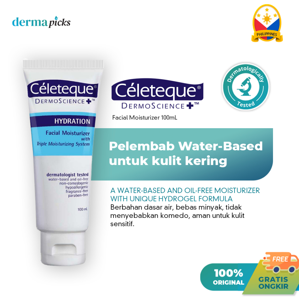 Jual Celeteque Hydration Facial Moisturizer 100 ml | Shopee Indonesia