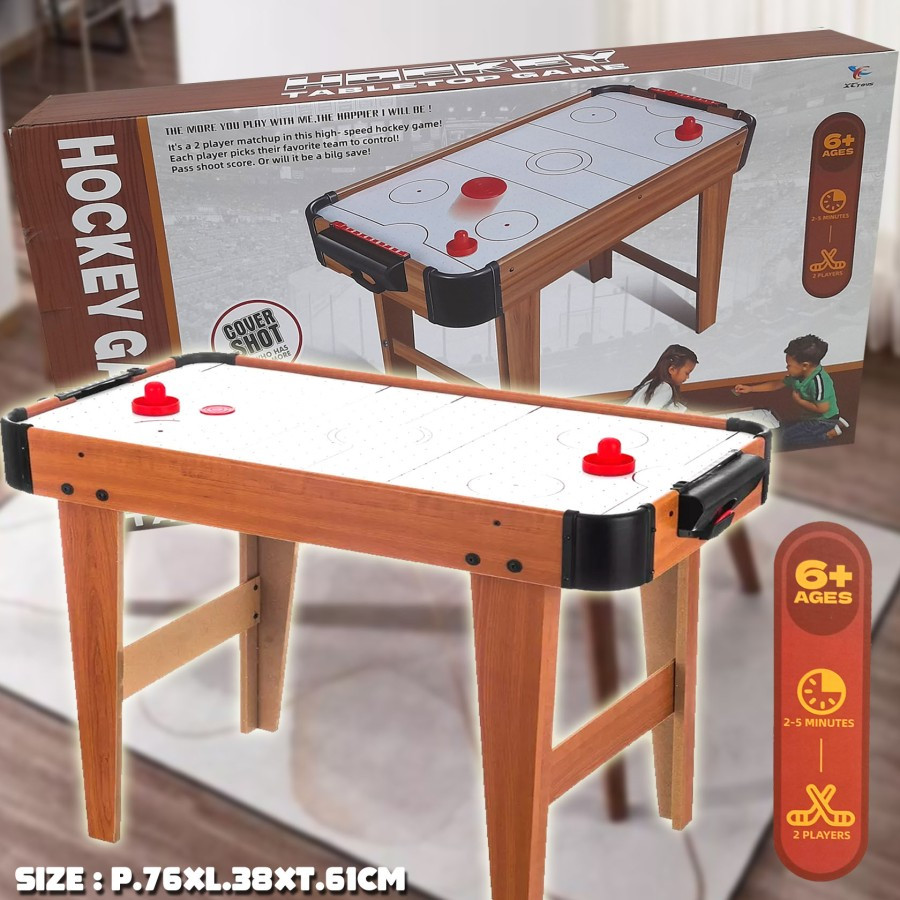 Jual MAINAN ANAK HOCKEY GAME STAND MEJA KAYU SIZE BESAR / MAINAN ...