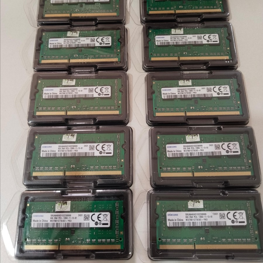 Jual RAM LAPTOP / SODIM DDR 3L 8GB MERK SAMSUNG 12800U MHZ GARANSI 1 ...