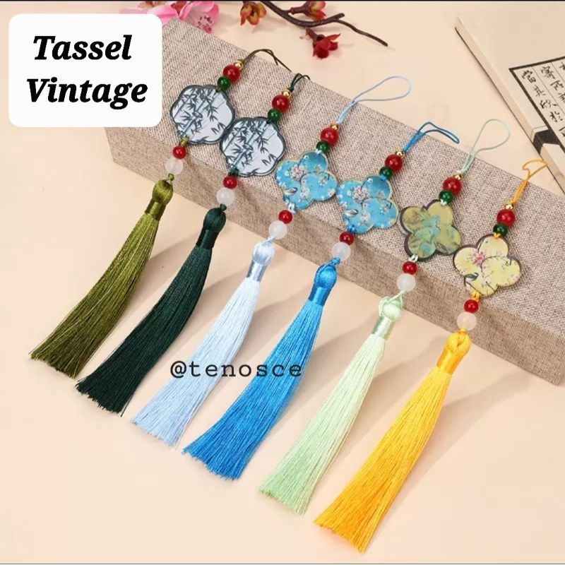 Jual Tassel Tasel Vintage Dekorasi Imlek Konien Sincia Flower Qipao ...