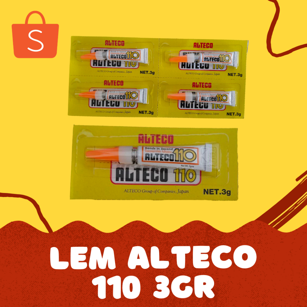 Jual Lem Alteco 110 (Lem Super) | Shopee Indonesia