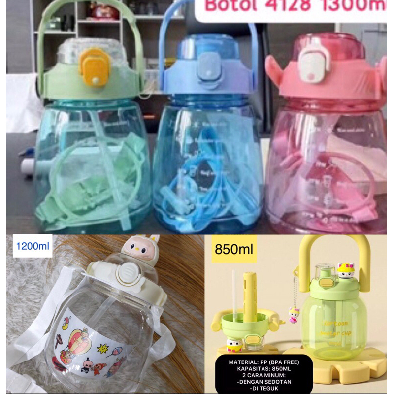 Jual [ READY STOCK ] Botol Minum GEMOY Infused Handle - Botol Minum ...