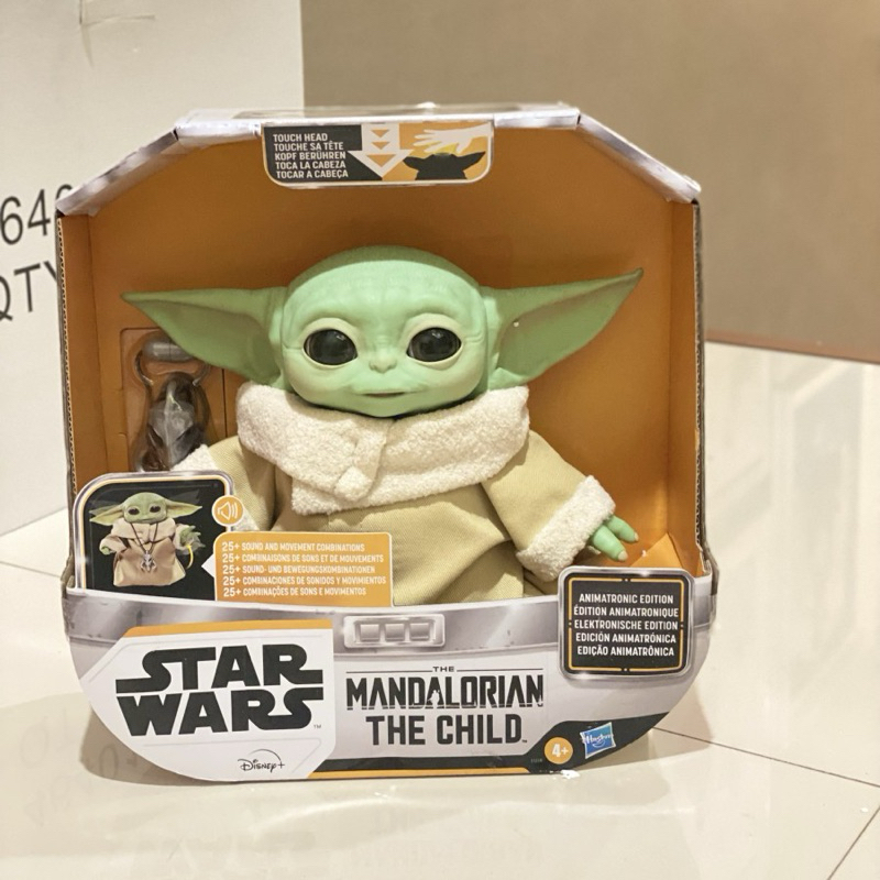 Jual hasbro star wars the child animatronic the mandalorian baby yoda ...