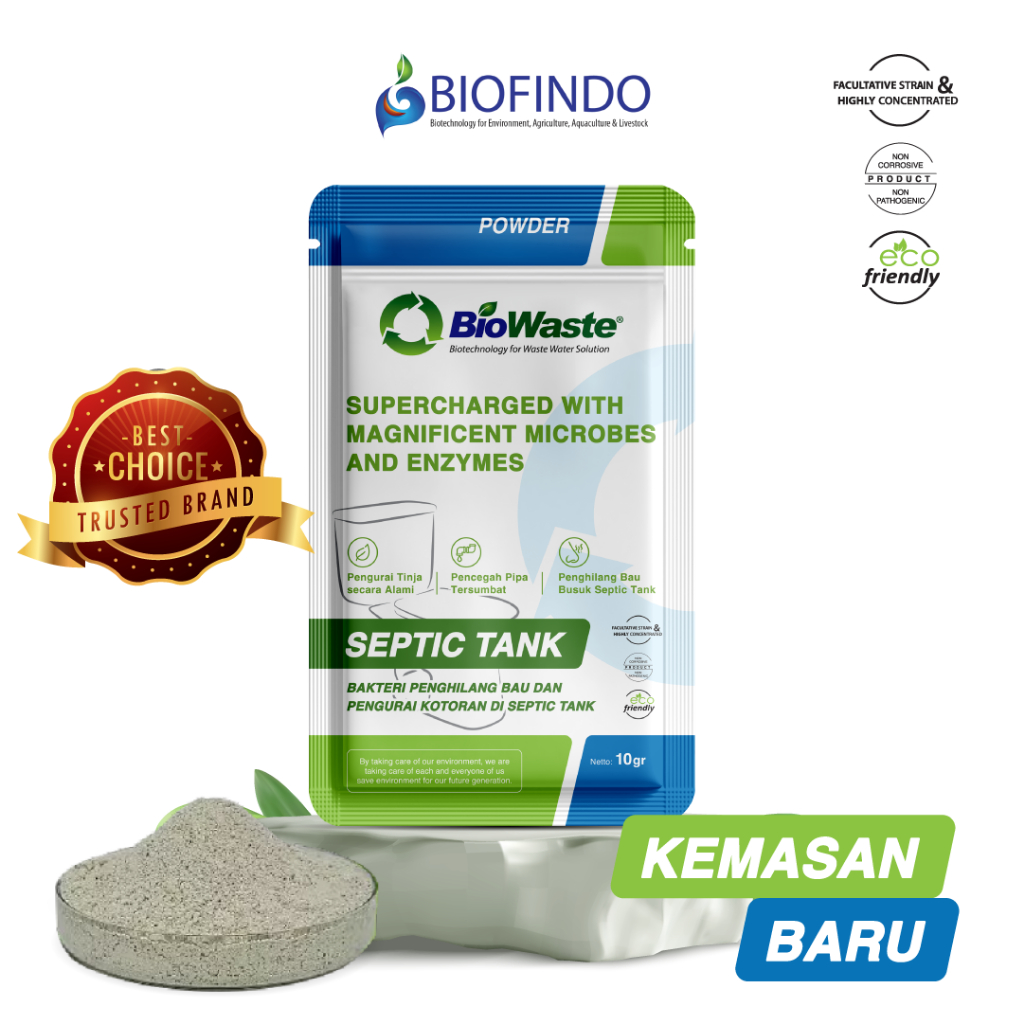 Jual BIOWASTE Pengurai Bakteri Limbah Tinja BioWaste Septic Tank ...