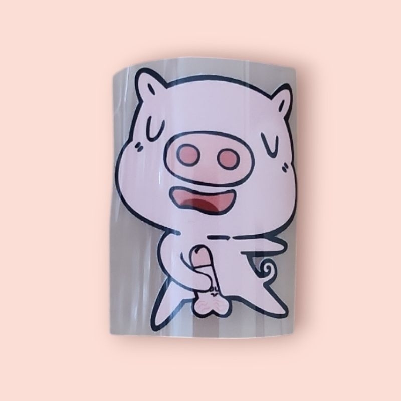 Jual Stiker Sablon Babi Main Sendiri | Shopee Indonesia