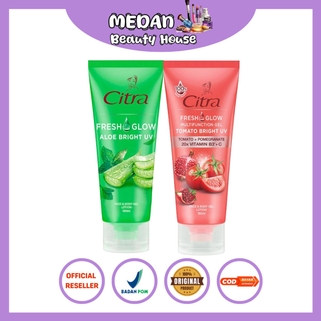 Jual CITRA FRESH GLOW Bright UV 180ml | Shopee Indonesia