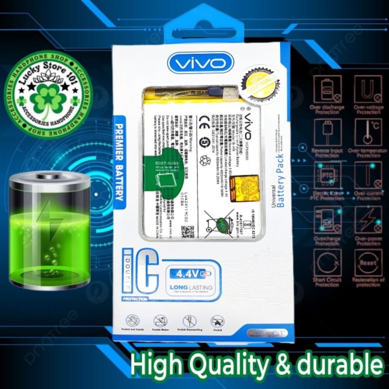 Jual BATERAI ORIGINAL 100% VIVO B-H9 / Y19 2019 / BH9 / B H9 BATTERY ...