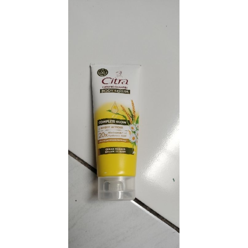 Jual Citra natural booster body serum complete glow 100ml | Shopee ...