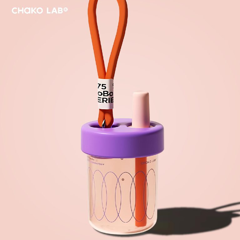 Jual CHAKO LAB Bobo Tritan Cup 450 ml - Pink | Shopee Indonesia