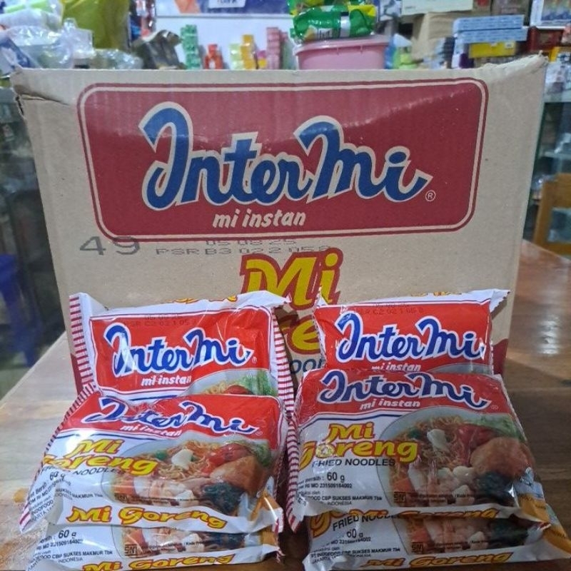 Jual INTERMI GORENG 1 DUS ISI 40 PCS MIE GORENG MURAH | Shopee Indonesia