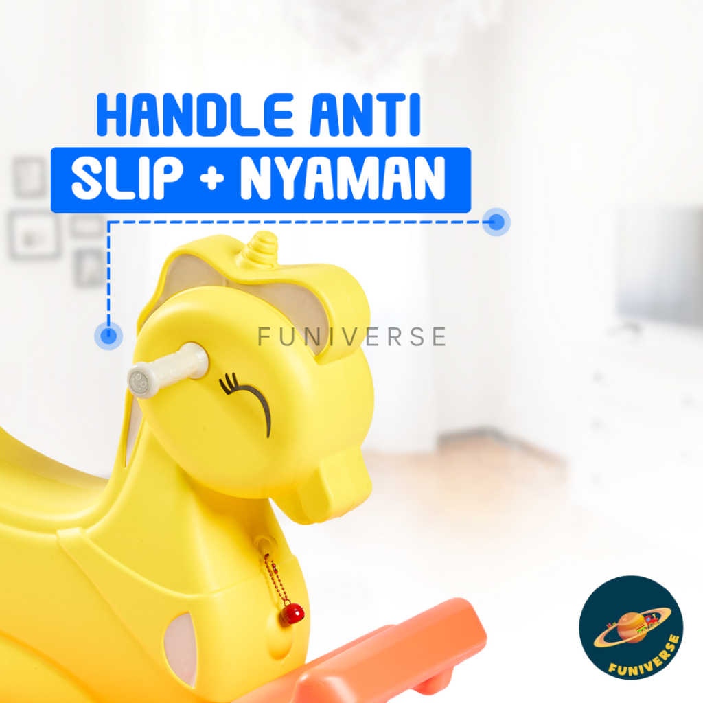 Jual MAINAN KUDA GOYANG ANAK / ROCKING TOYS KARAKTER UNICORN KUAT ...