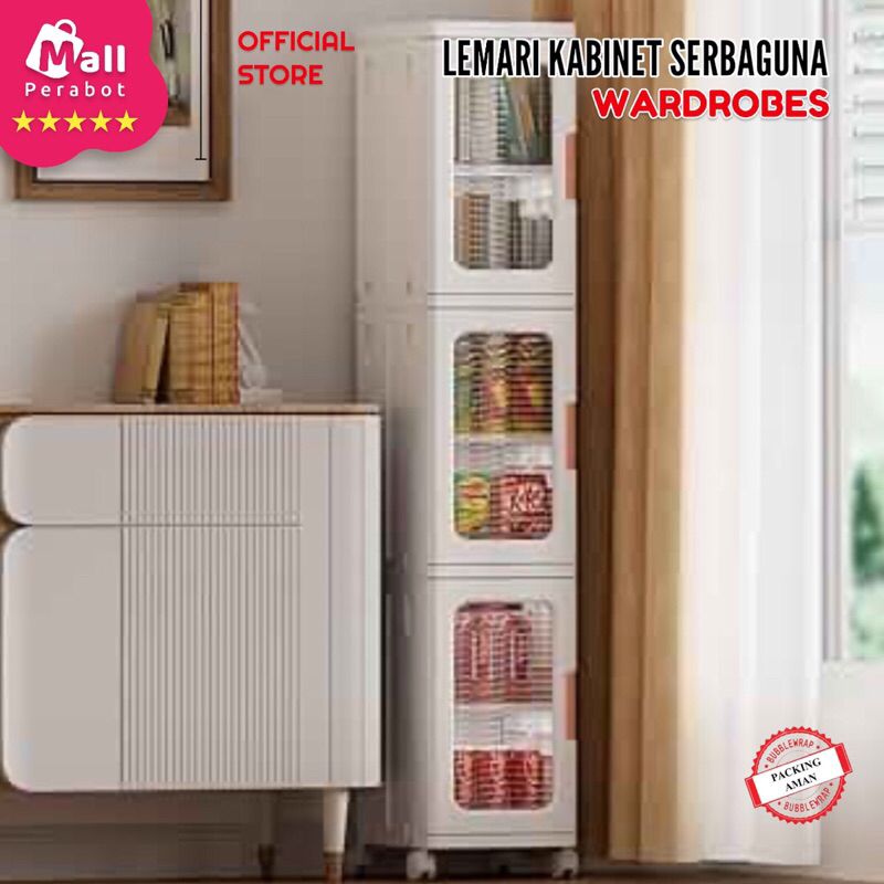 Jual Mall Perabot | Lemari Pakaian Lipat Pintu Transparan | Box Buku ...