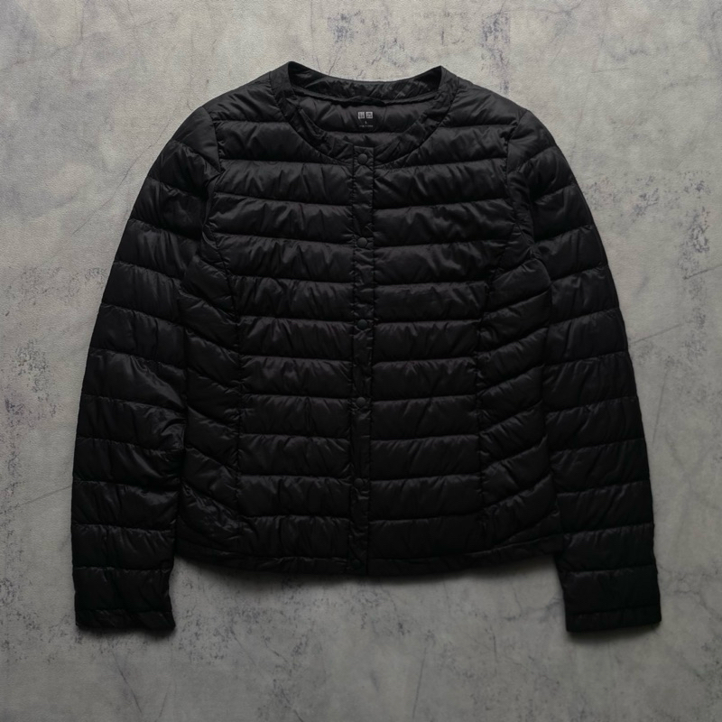 Jual Ultralight Down Jacket Uniqlo Women (black) | Shopee Indonesia