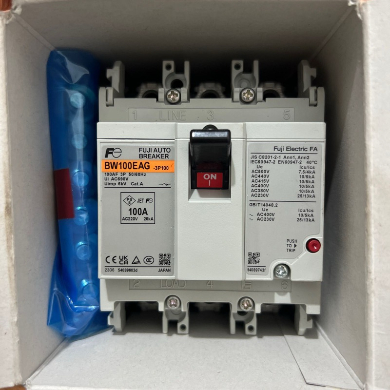 Jual MCCB Fuji BW100EAG 3P 100A Original | Shopee Indonesia