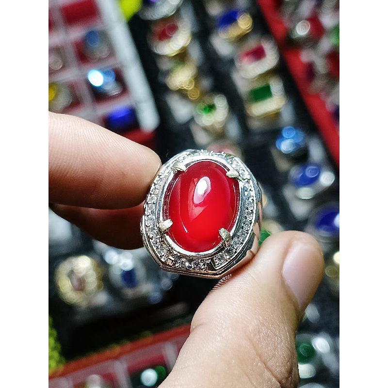 Jual Batu cincin red Carnelian | Shopee Indonesia