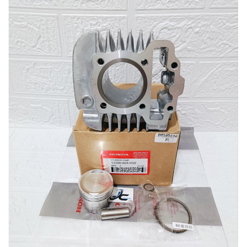 Jual BLOK SEHER K03 SET KOMPLIT UNTUK MOTOR HONDA REVO FI, REVO ABSOLUTE FI, BLADE FI | Shopee ...