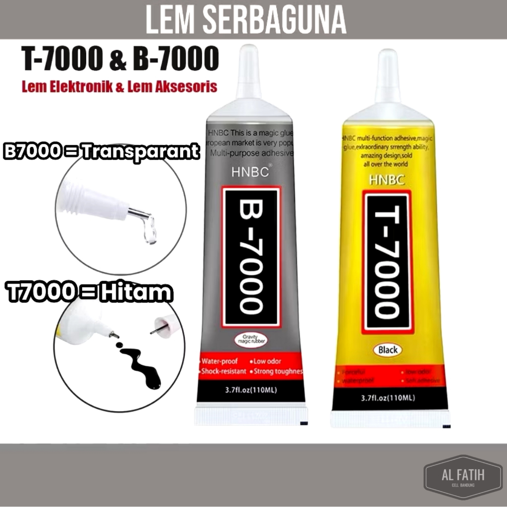 Jual Lem LCD Touchscreen 15ml T-7000 Hitam Bening Lem Paling Kuat Serbaguna | Shopee Indonesia