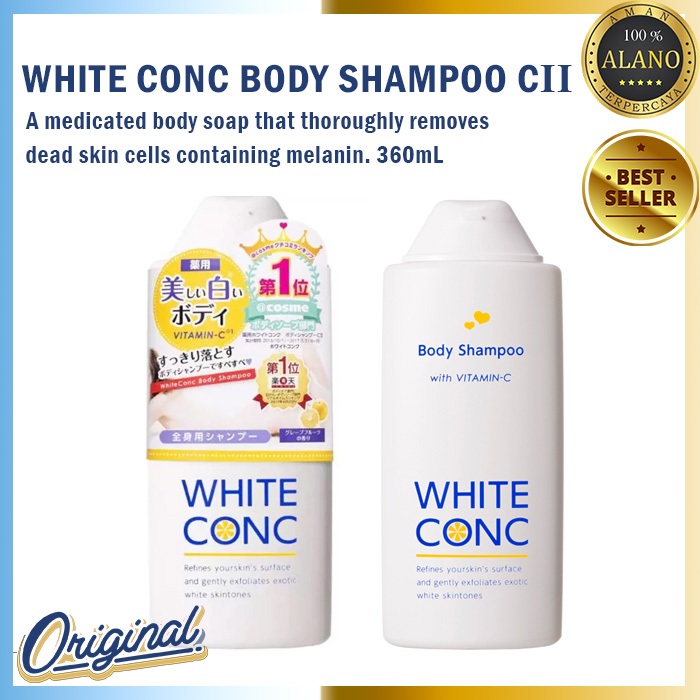 Jual White Conc Body Shampoo CII Original Japan | Shopee Indonesia