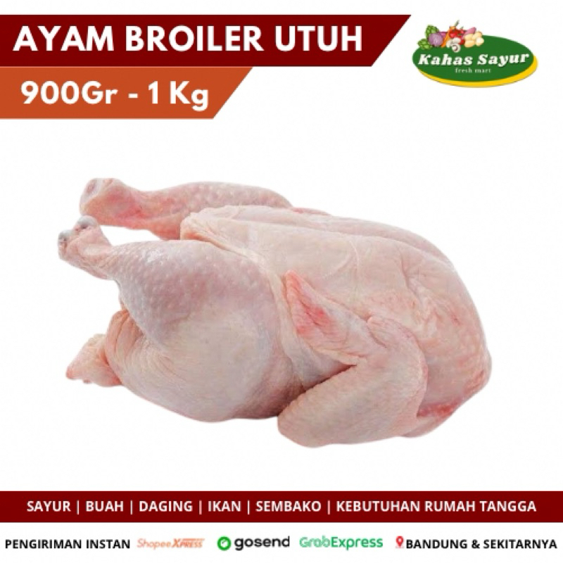 Jual Daging Ayam Broiler Utuh 1 Ekor 1 Kg | Shopee Indonesia