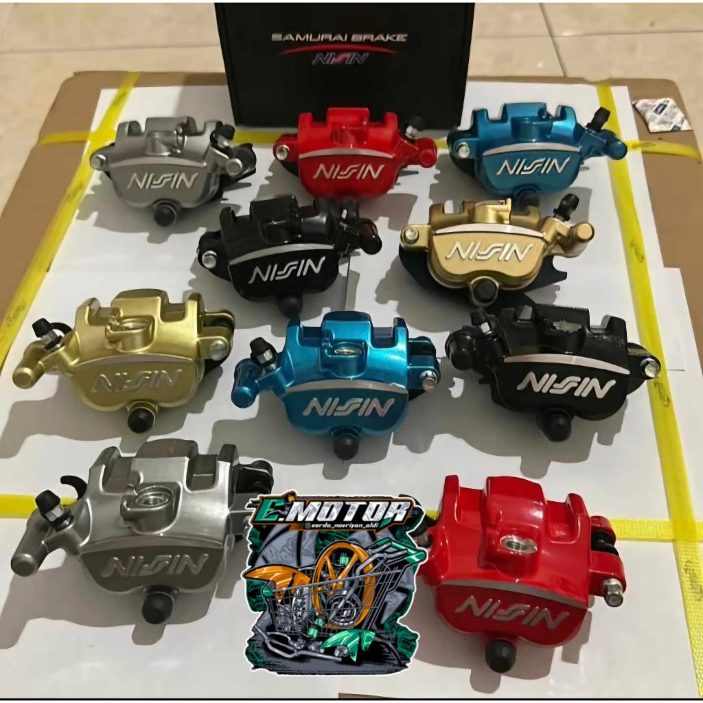 Jual Kaliper Nissin Samurai 2P kaliper Kanan Dan Kaliper Kiri ada Universal Motor | Shopee Indonesia
