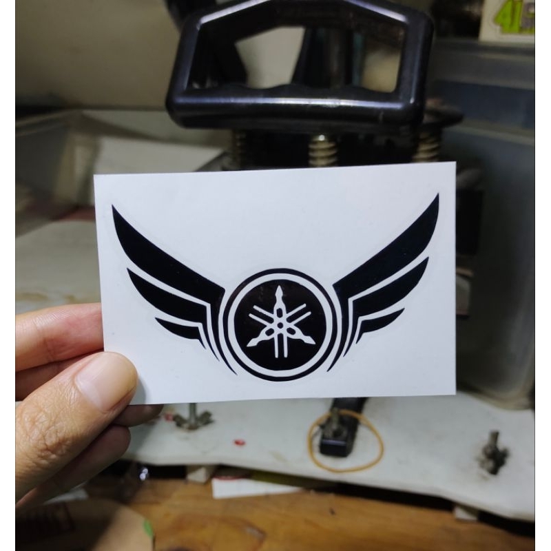 Jual stiker cutting Yamaha sayap 1 sticker motor keren | Shopee Indonesia