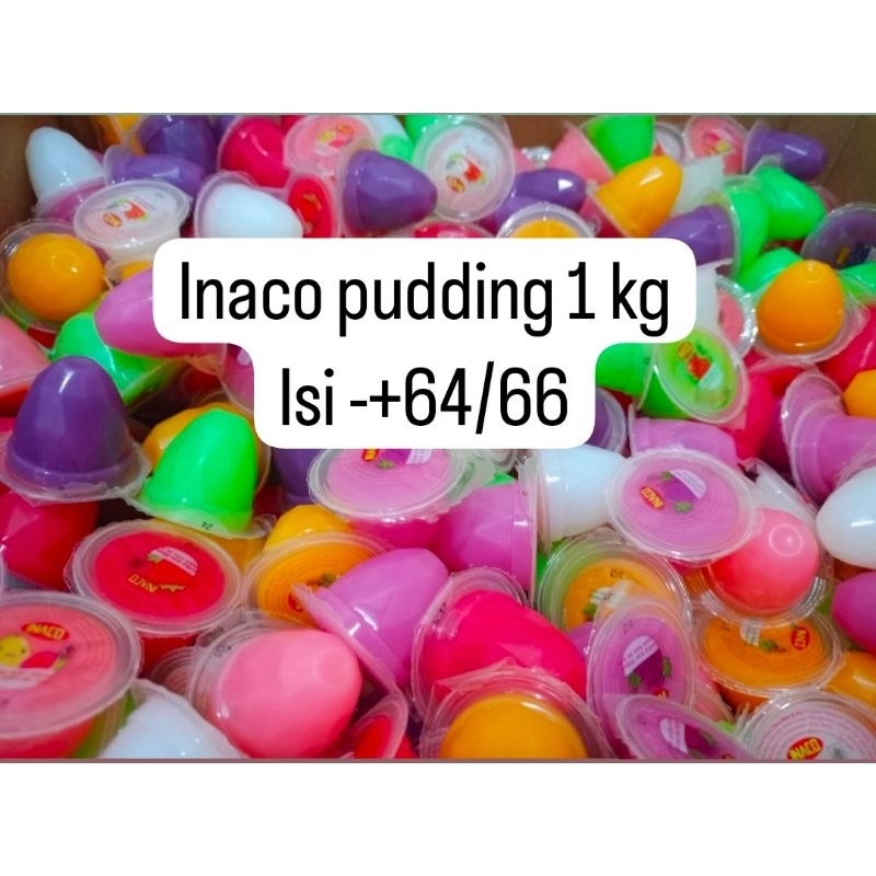 Jual inaco jely pudding 1 kg exp 2026 isi 64/66 pcs | Shopee Indonesia