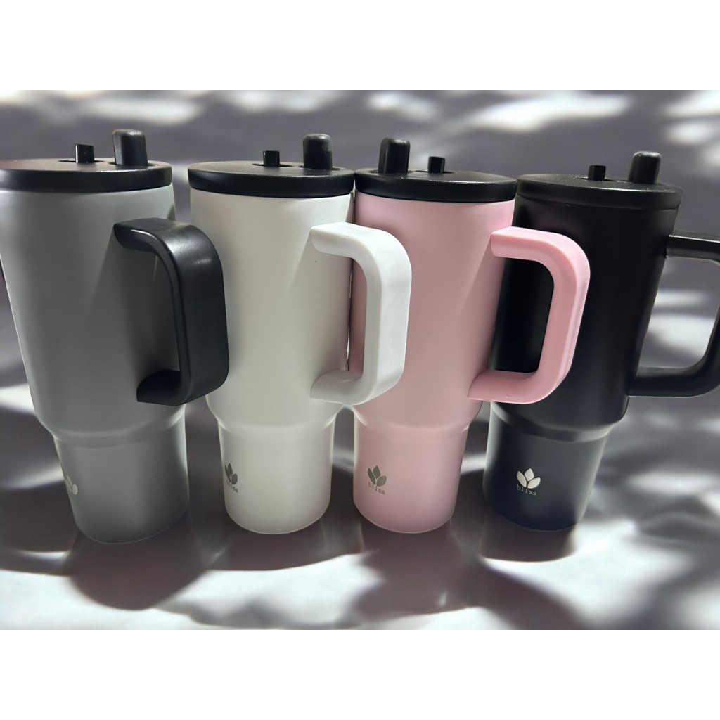 Jual Tumbler Gagang Jumbo BLISS 304 Tumblr Suhu Dan Tumbler Smart Cup ...