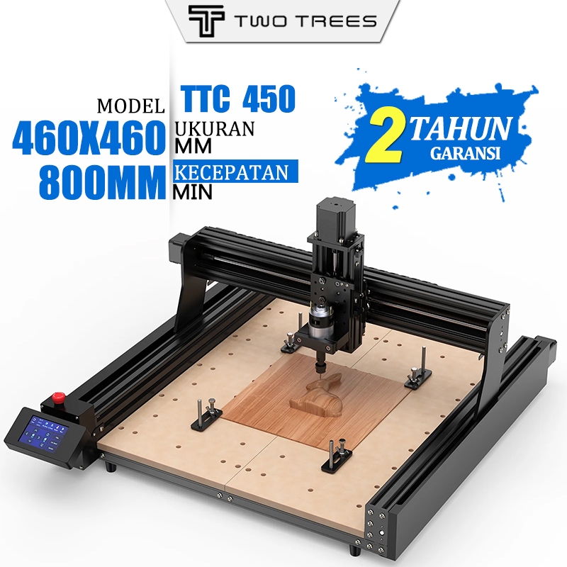 Jual Twotrees TTC450 CNC Router Machine ukuran Standar dan Ukuran Besar ...