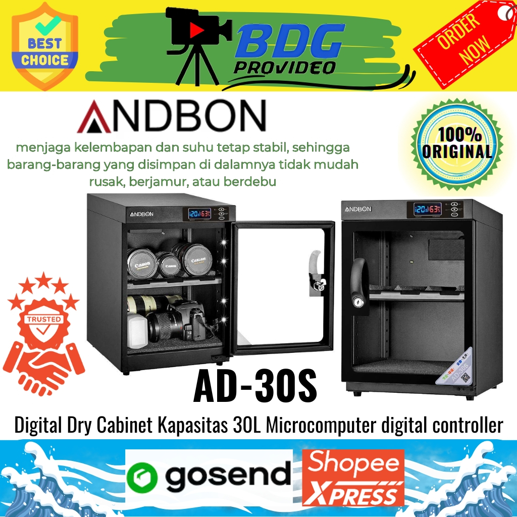Jual ANDBON AD-30S / Dry Cabinet 30L Andbon AD 30S | Shopee Indonesia