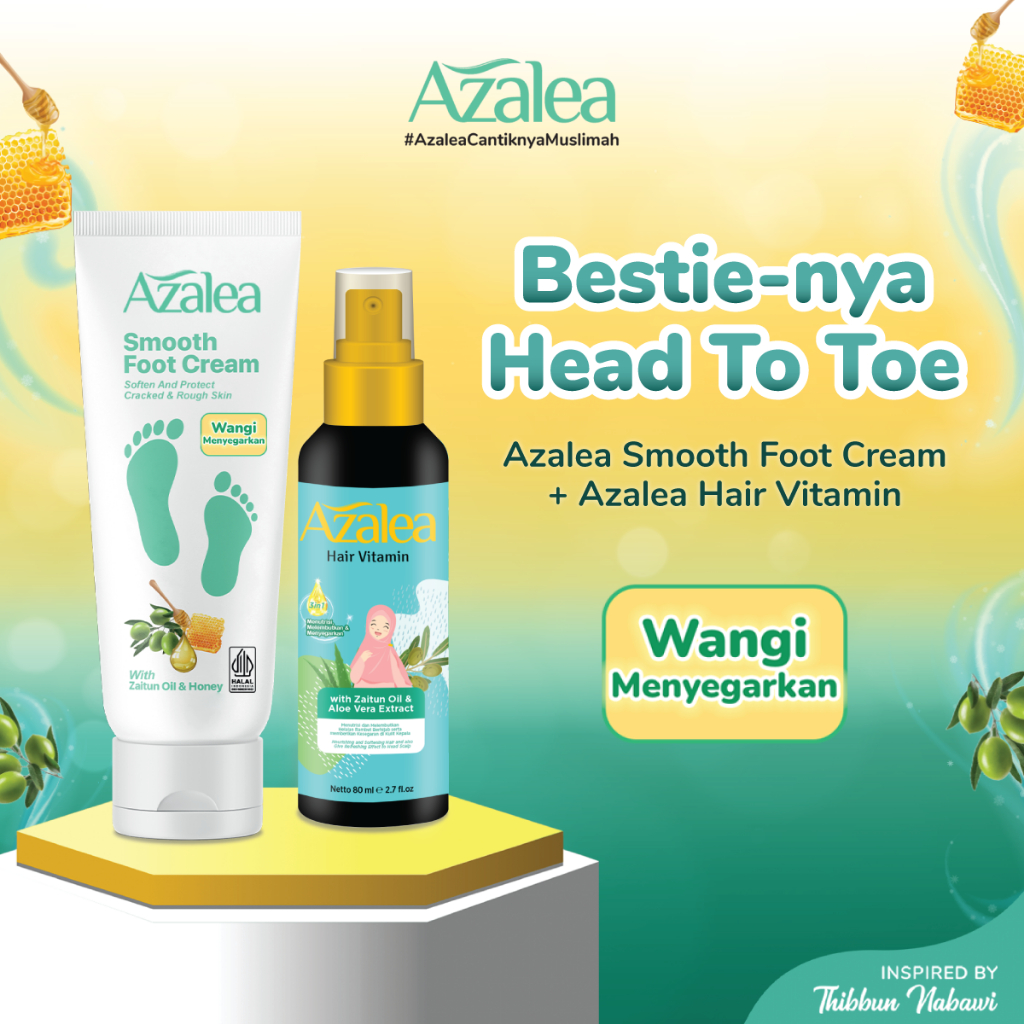 Jual Paket Azalea Bestie Head To Toe - Hair Vitamin Rambut Kering, Krim ...