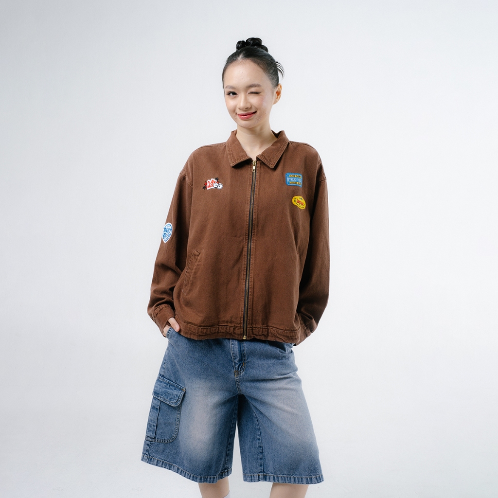 Jual Byroo Boogie Bomber Jacket | Shopee Indonesia