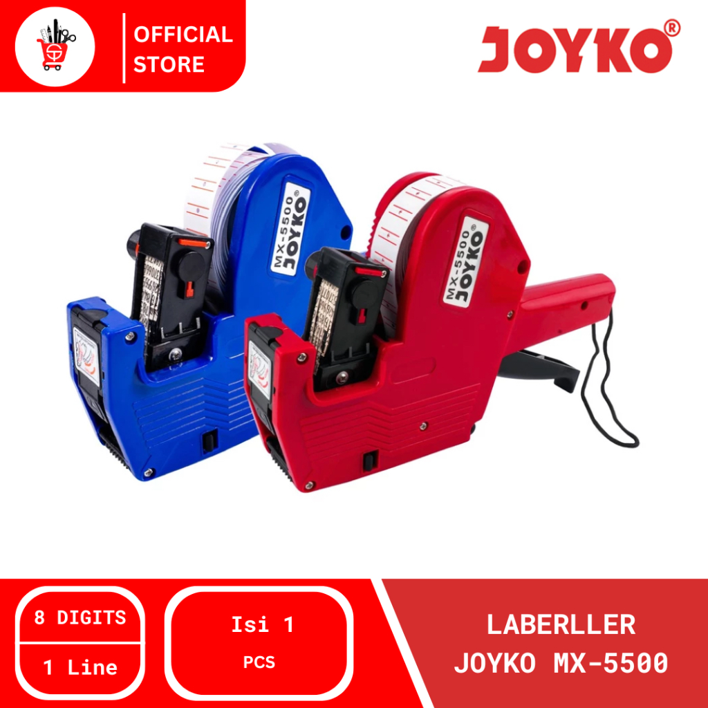 Jual Labeller | Alat Label Harga 1 Line Joyko MX-5500 (1 PCS) | Shopee ...