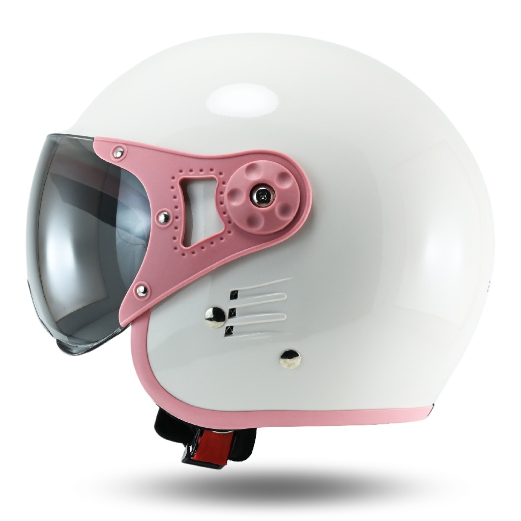 Jual Helm Bogo Pilot Bipplast Premium Keren Estetik Hijab Friendly SNI ...