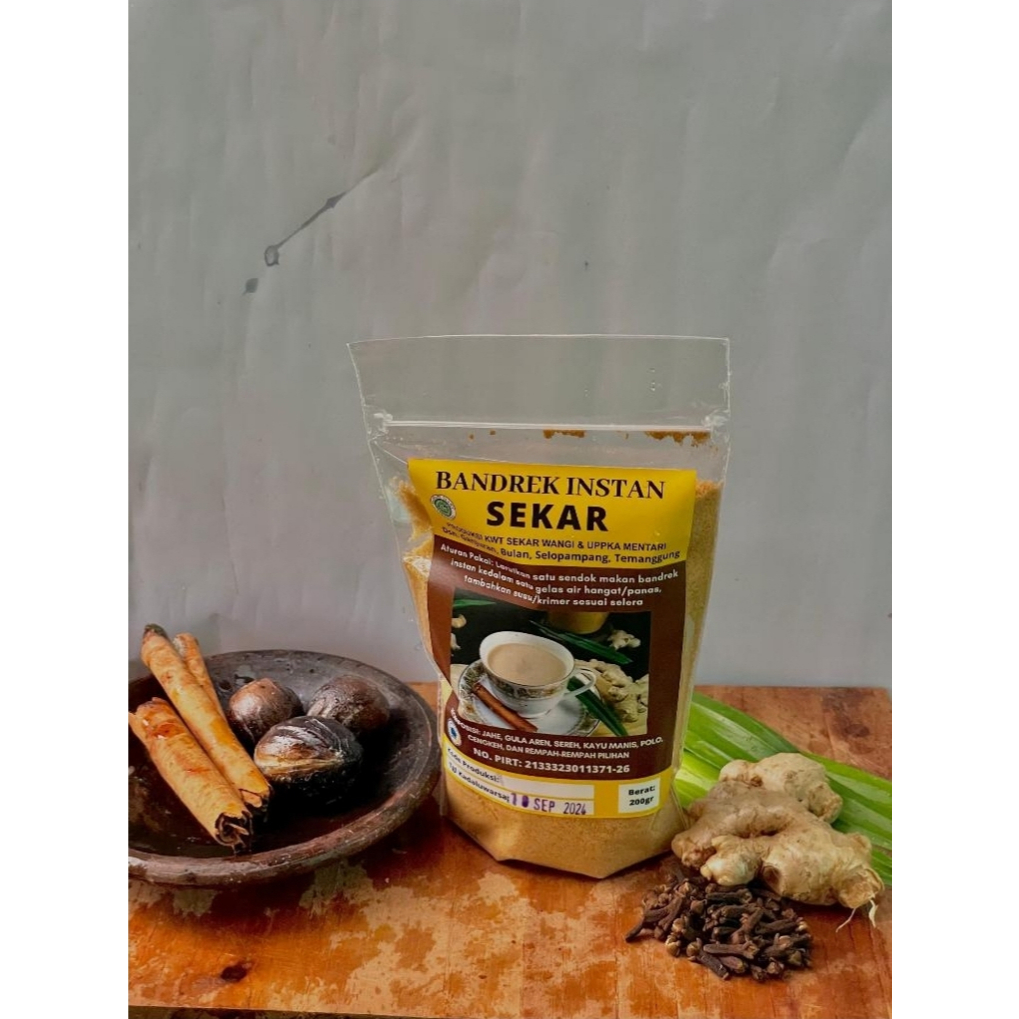 Jual BANDREK MINUMAN TRADISIONAL INSTAN SIAP SAJI KEMASAN 200gr ...