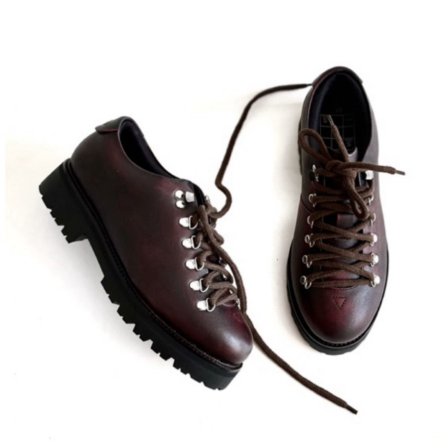 Jual SOS Scoot Derby Maroon // Sepatu Kulit Asli | Shopee Indonesia