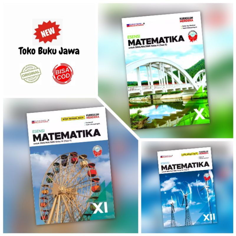 Jual [Mediatama] PROMO Buku Esensi Matematika Kelas 10 11 12 X XI XII ...
