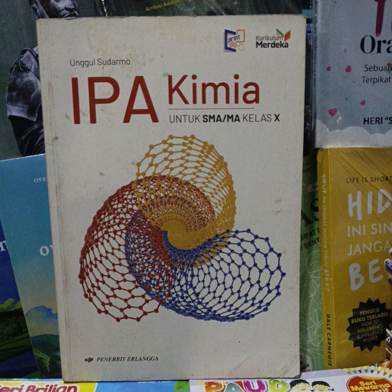 Jual Erlangga IPA Kimia untuk SMA / MA Kelas 1 , 10 , X original ...