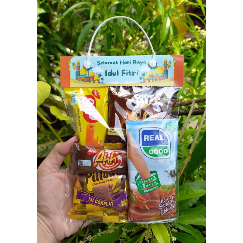 Jual Label Jajan Snack Plastik Lebaran Idul Fitri murah | Shopee Indonesia