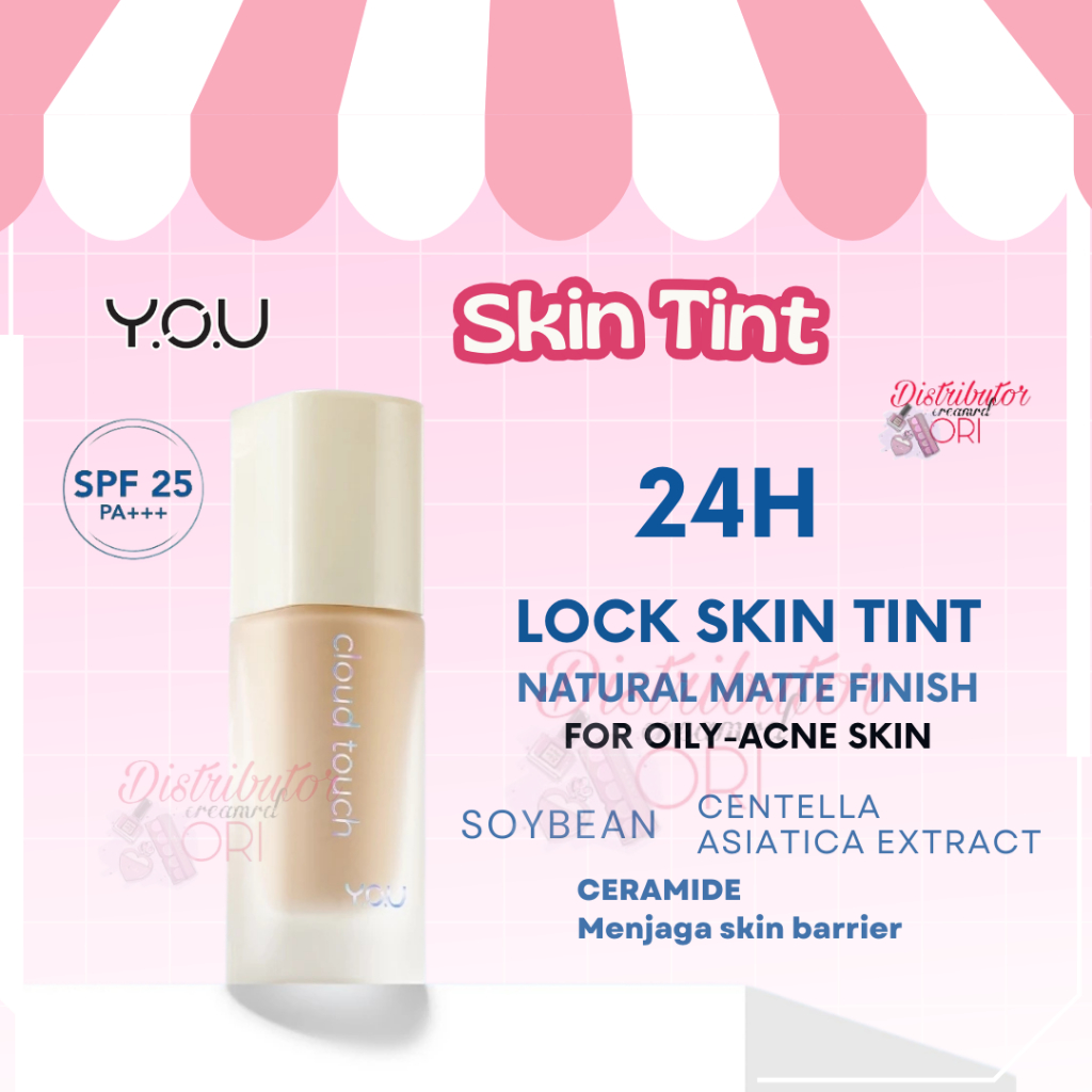 Jual YOU Cloud Touch Blurring Skin Tint | Liquid Foundation | Natural ...