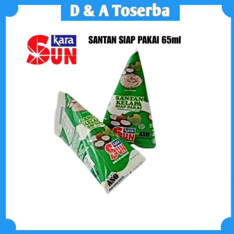 Jual Santan Kelapa Sun Kara Tca asli 65ml dus (36pcs)(Sun Kara ...